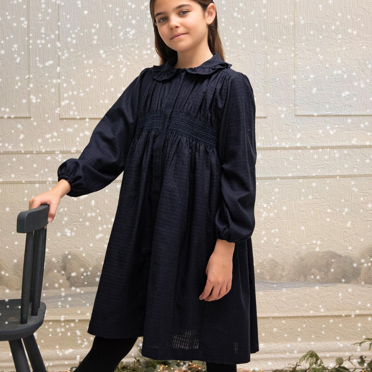 Nest Dress in Serker Blue – cosmosophie